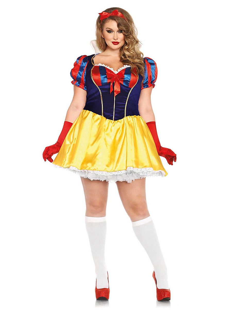Costume sexy da Biancaneve romantica XXL - maskworld.com