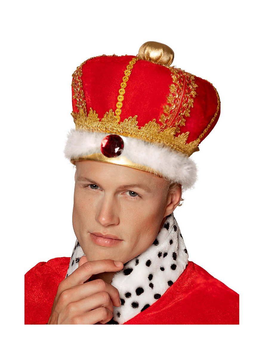 Couronne en tissu Majesté - maskworld.com