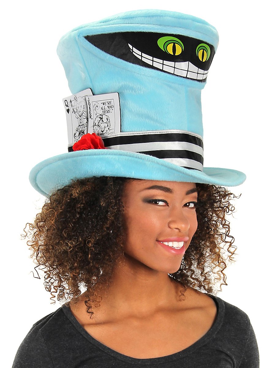 Crazy Hat Maker Hat Grinning Cat Cylinder Maskworld crazy-hat-maker-hat-grinning-cat-cylinder-maskworld