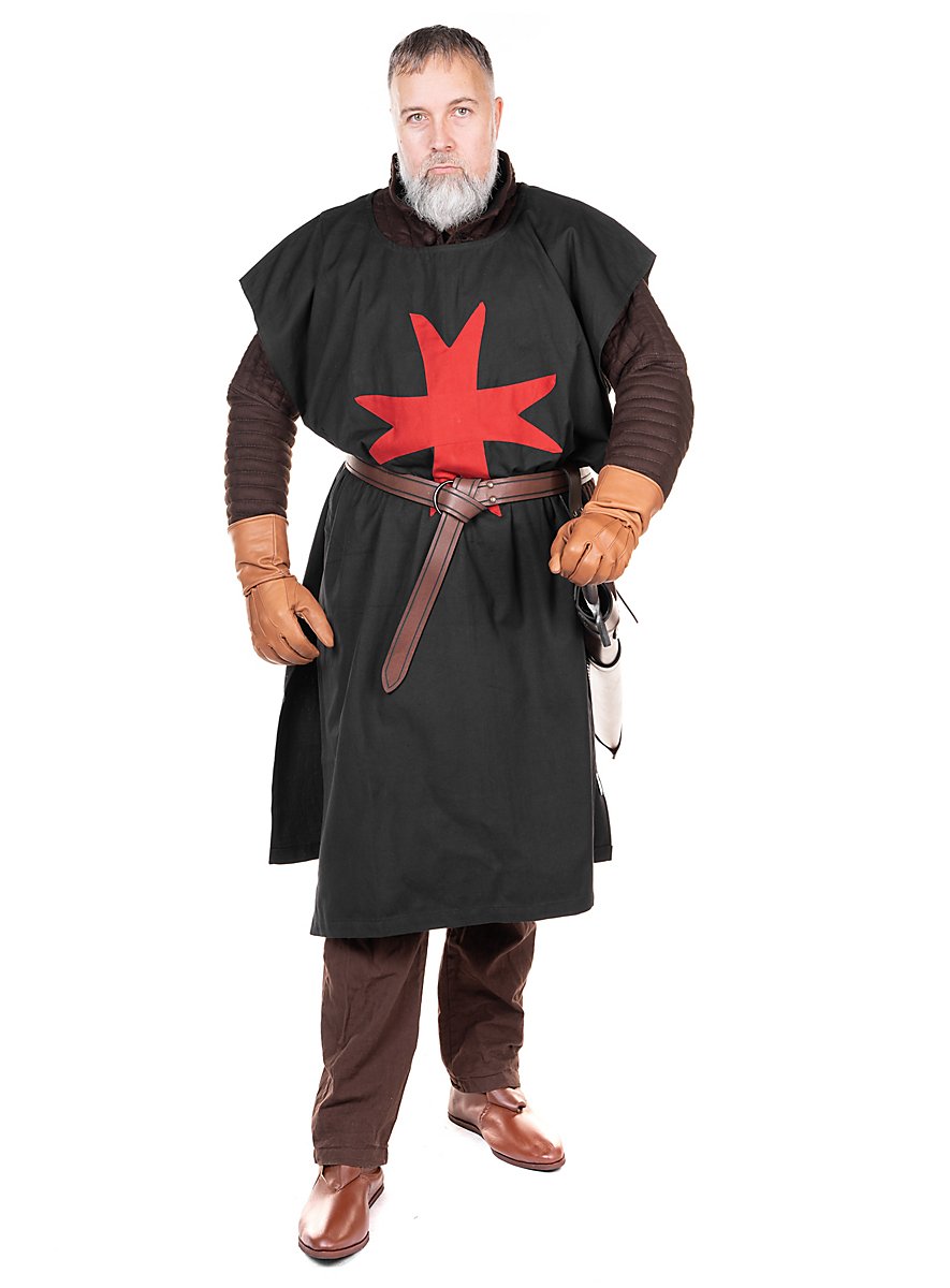 Crusader Tabard, black-red - maskworld.com