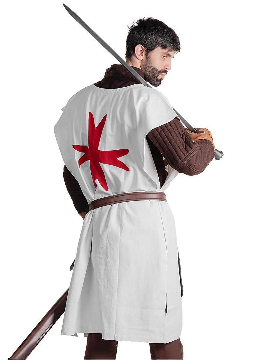 Crusader Tabard, white-red - maskworld.com