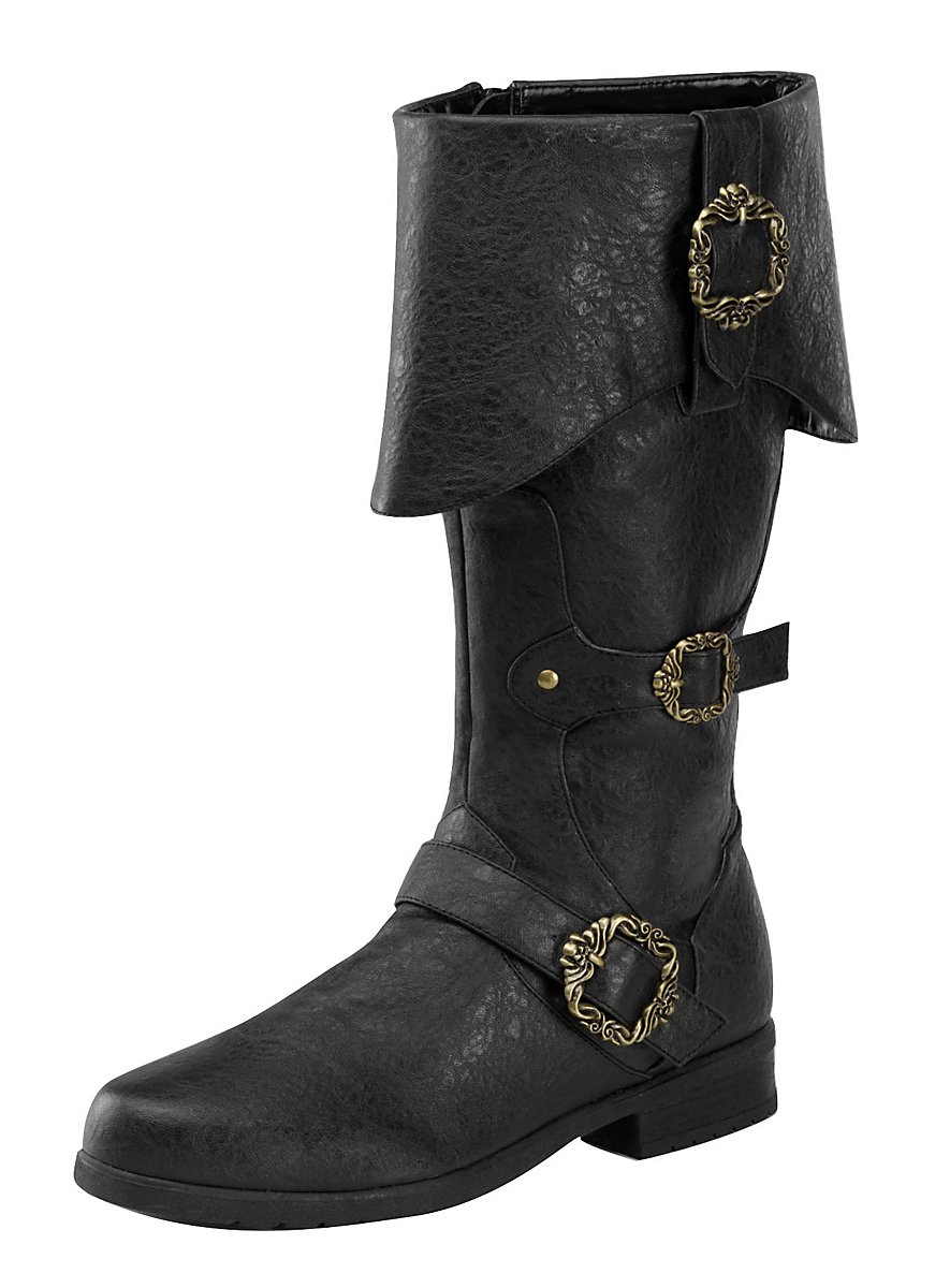 Pirate Boots Women Womens Medieval Steampunk Leather Pirate Boots For ...