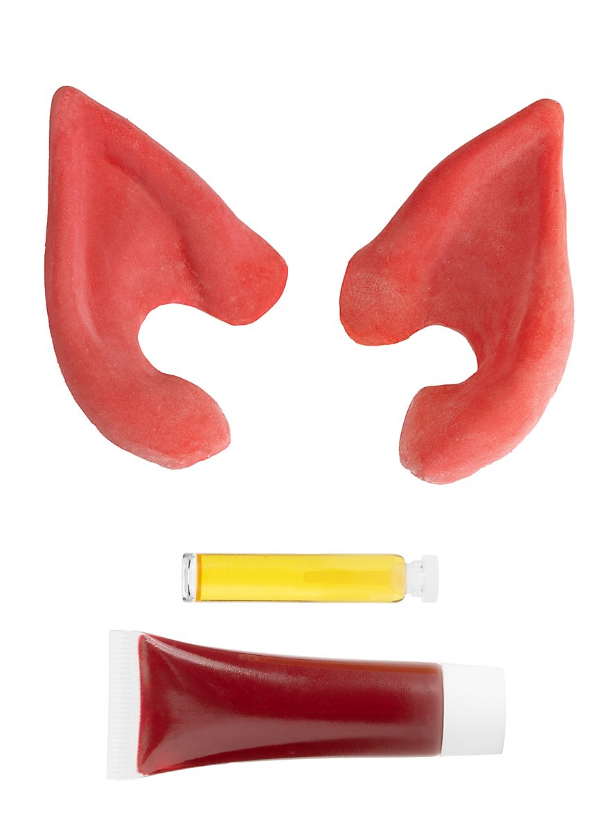 Devil Ears Latex Prosthetic - maskworld.com