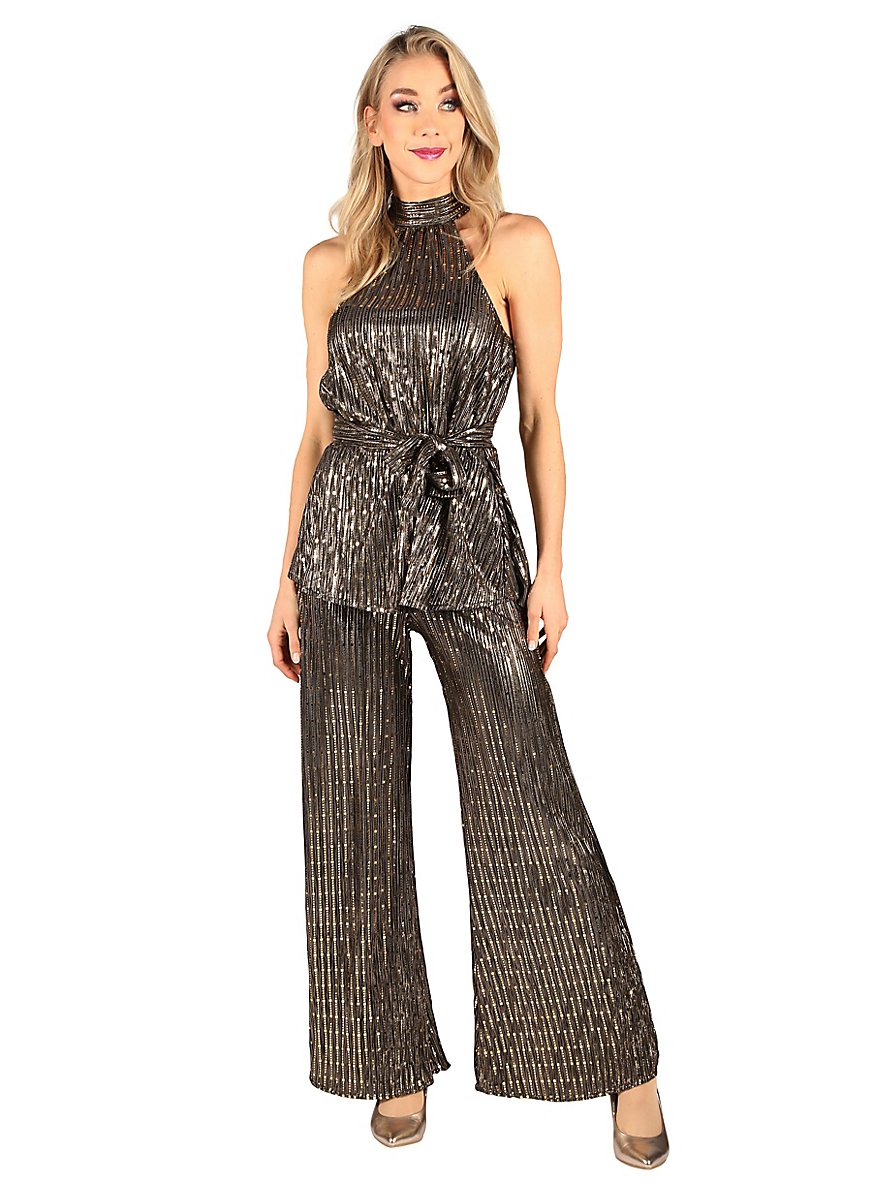 Disco Diva Dress gold - maskworld.com