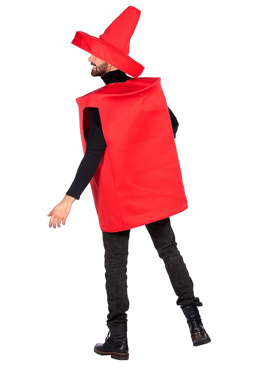 Disfraz De Botella De Ketchup - maskworld.com
