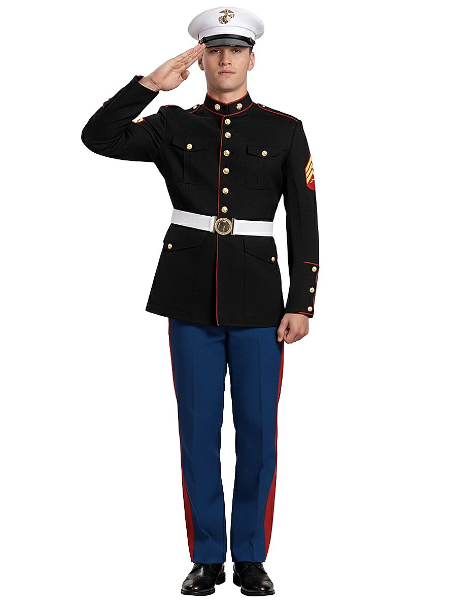 Disfraz de cadete del Cuerpo de Marines - maskworld.com