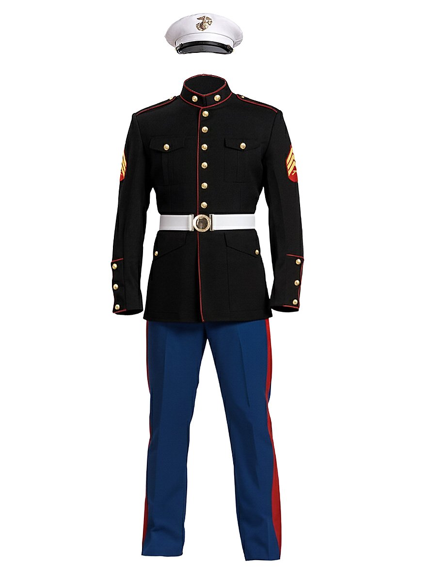 Disfraz de cadete del Cuerpo de Marines - maskworld.com