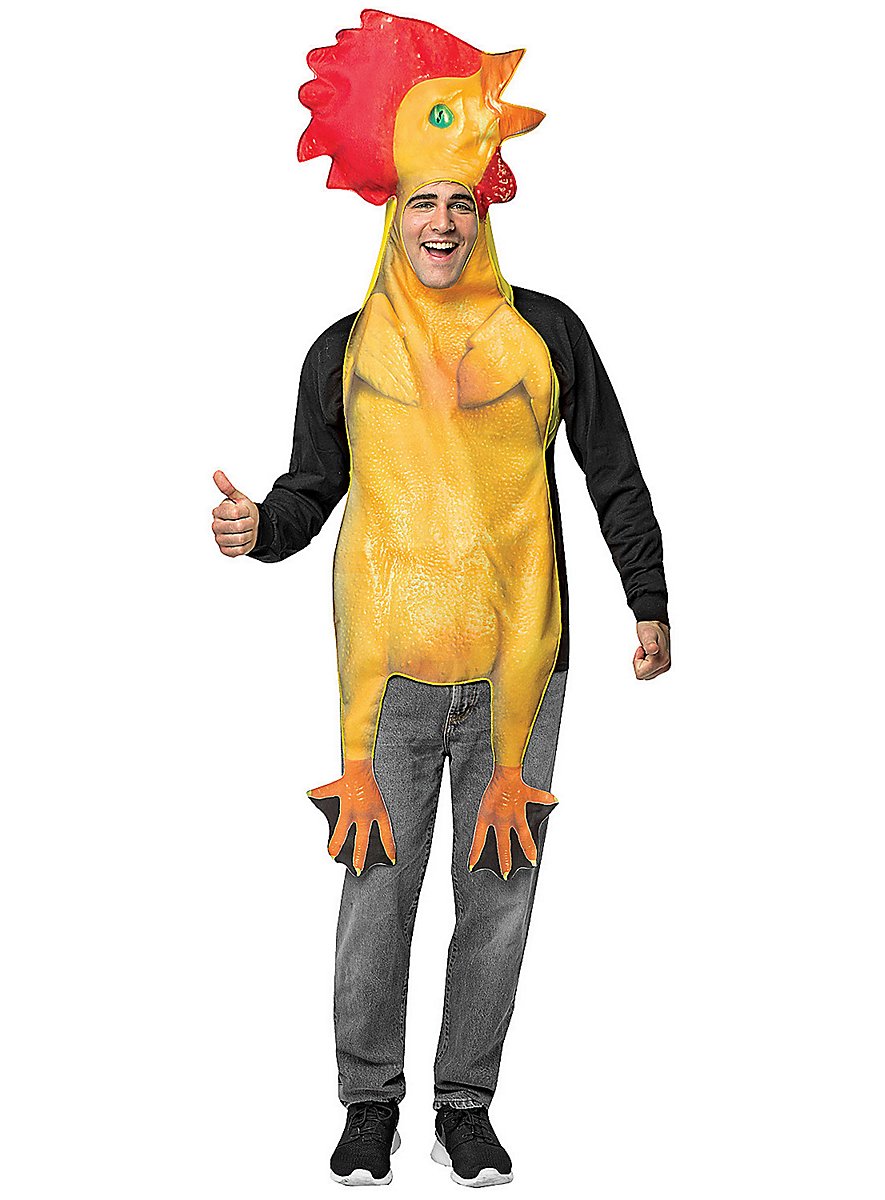 Disfraz De Pollo De Goma - maskworld.com