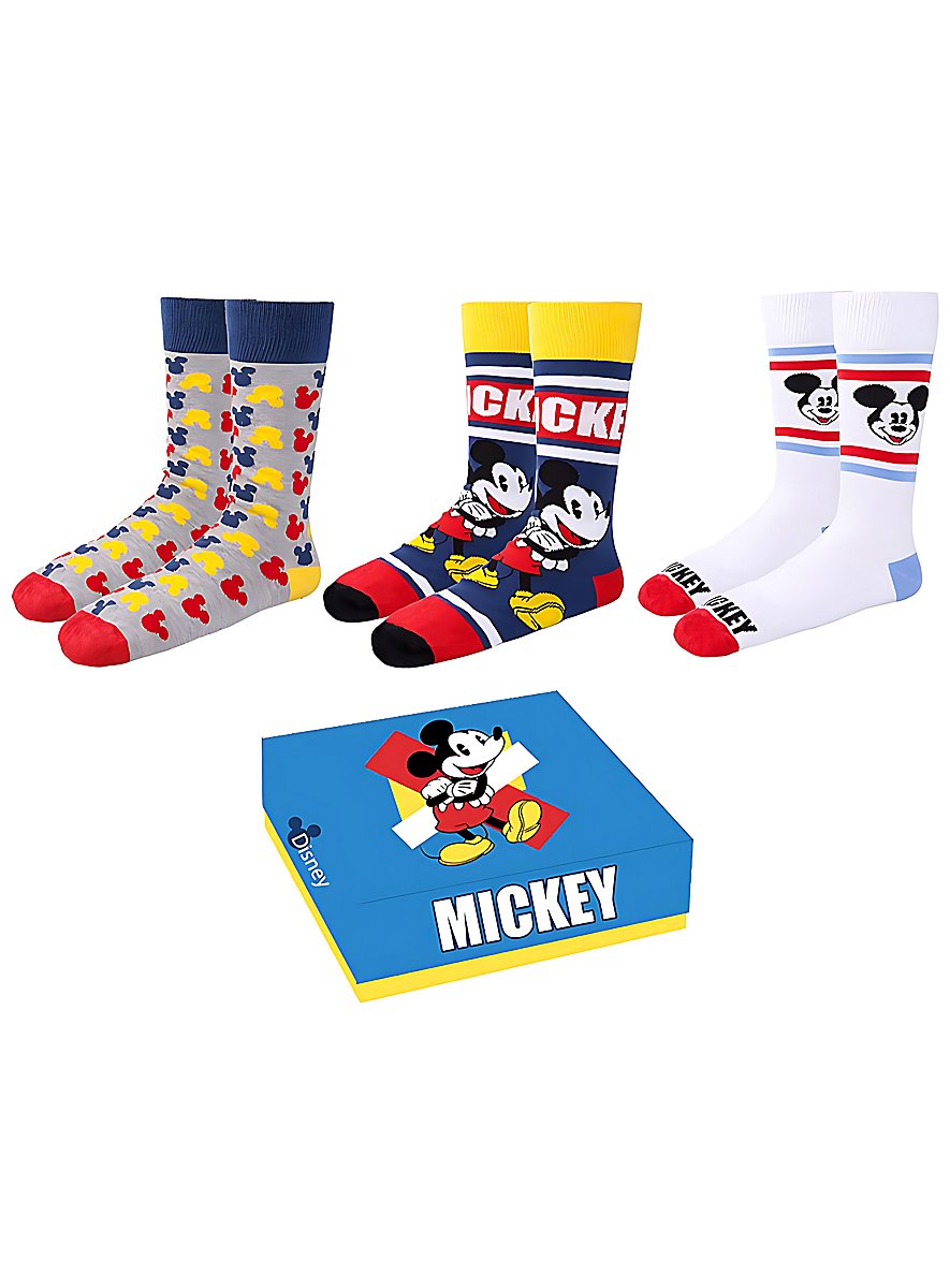 Disney - Mickey Mouse socks 3-pack - maskworld.com