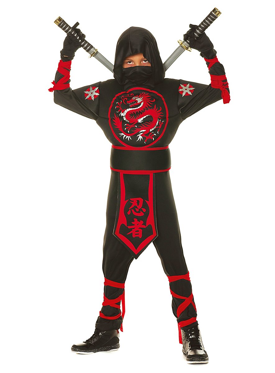 Drachen Ninja Kostüm für Kinder - maskworld.com