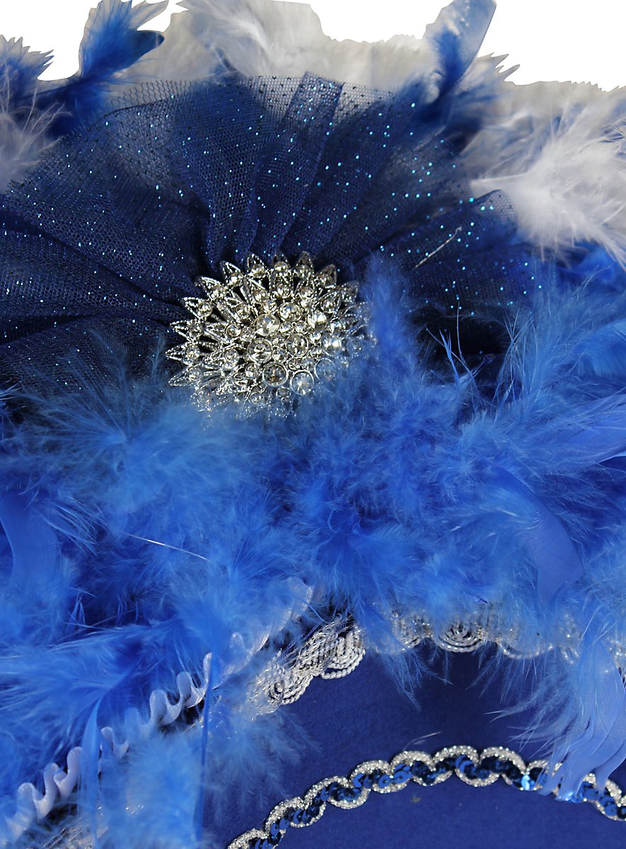 Dreispitz Funkenmarie blau - maskworld.com