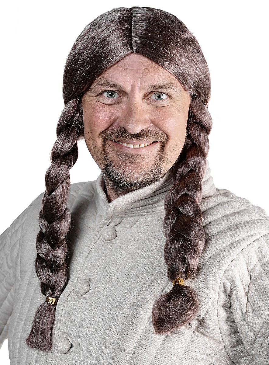 Dwarf beard set with wig - maskworld.com
