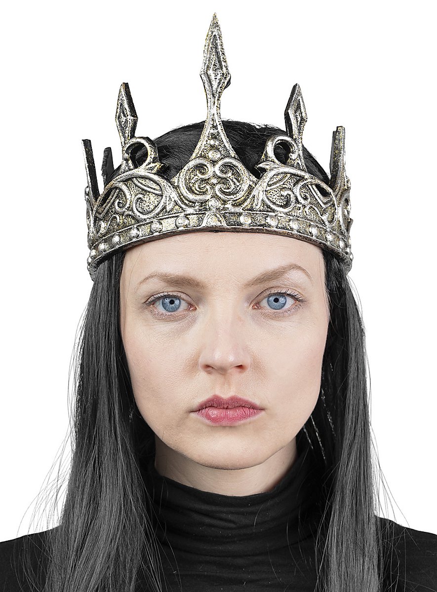 Fantasy royal crown in plastic bronze - maskworld.com