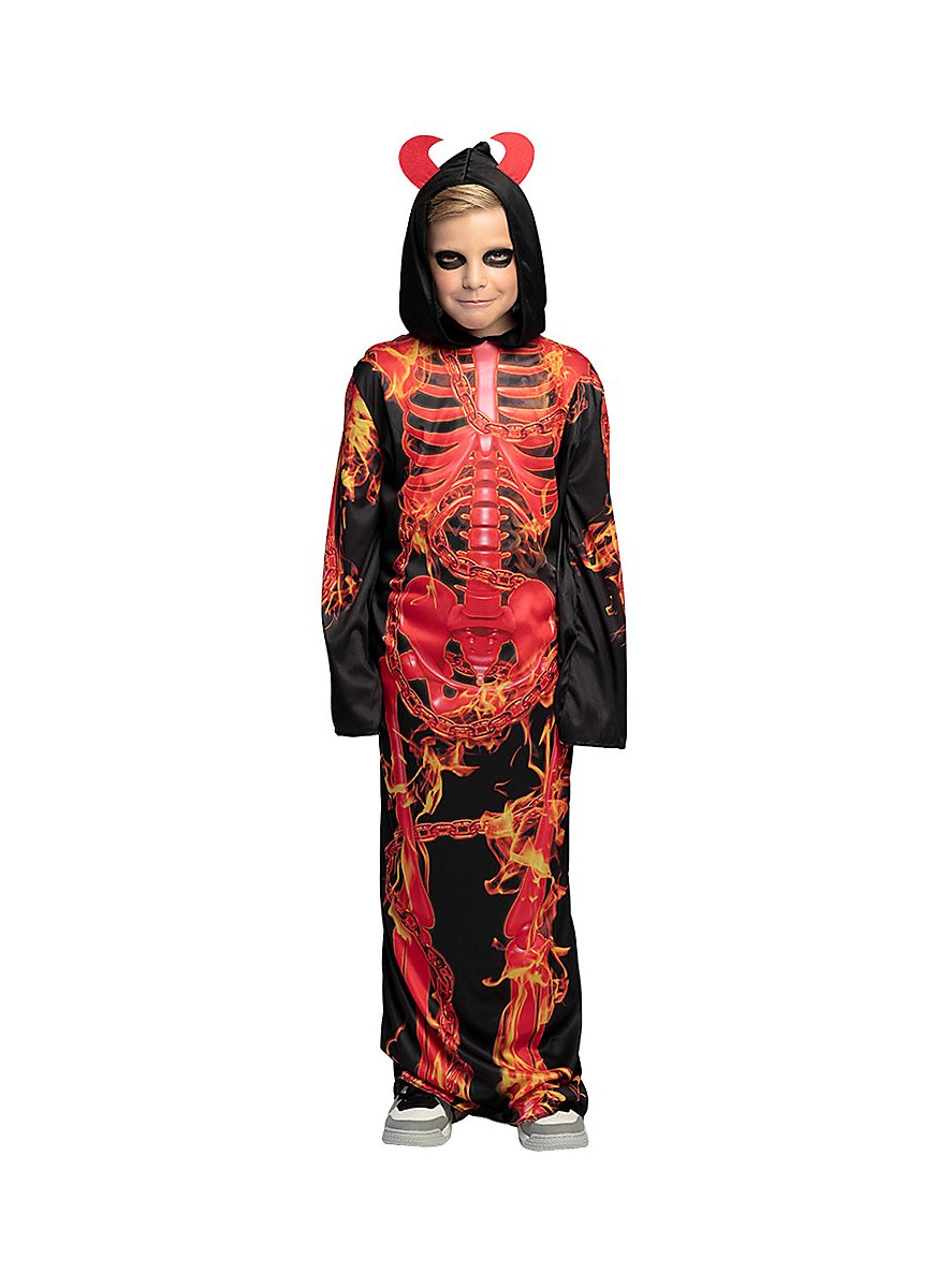 Flame demon costume for kids - maskworld.com