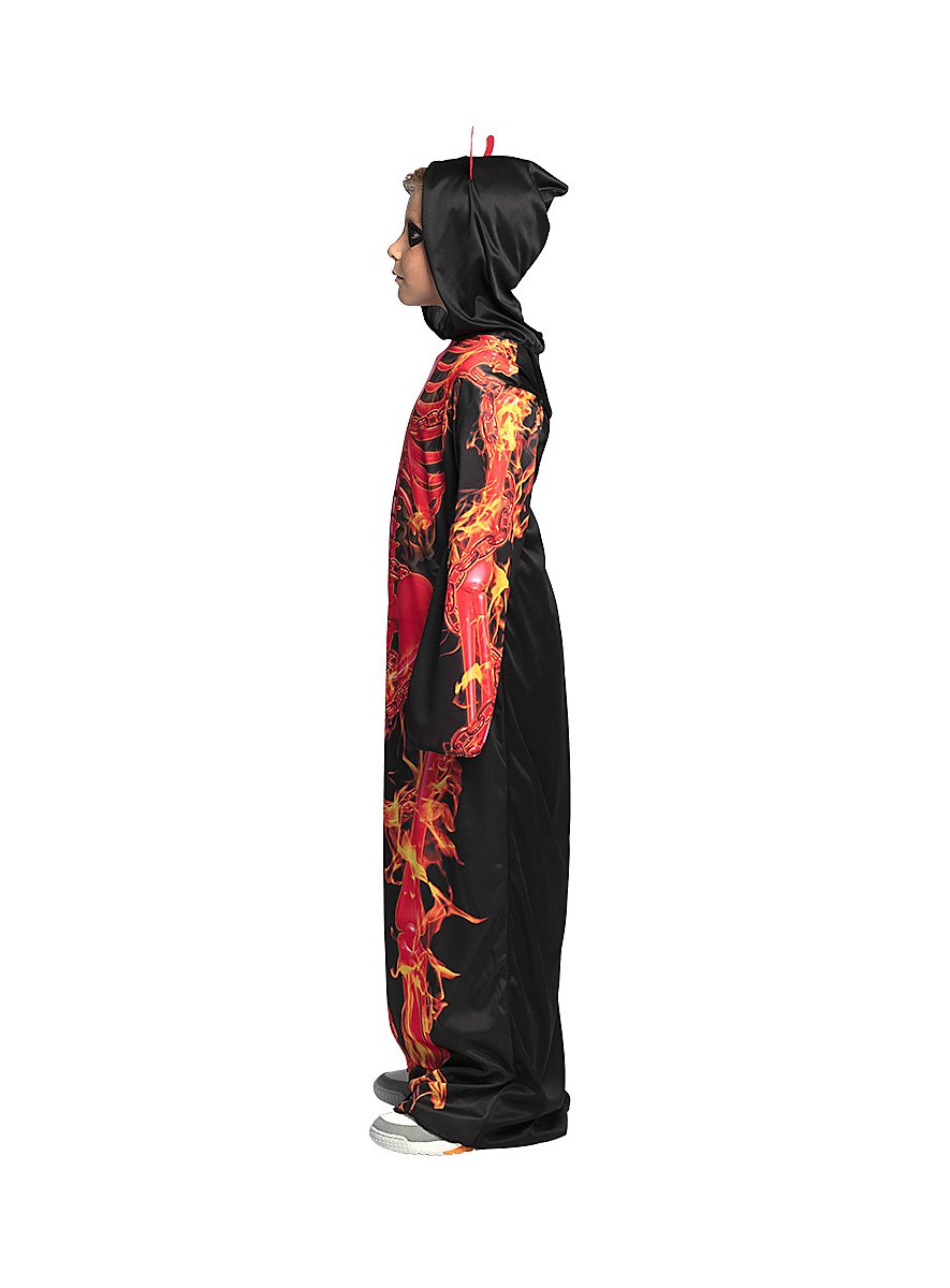 Flame demon costume for kids - maskworld.com