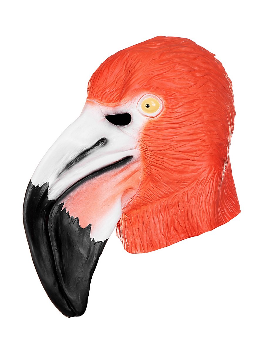 Flamingo mask from latex - maskworld.com