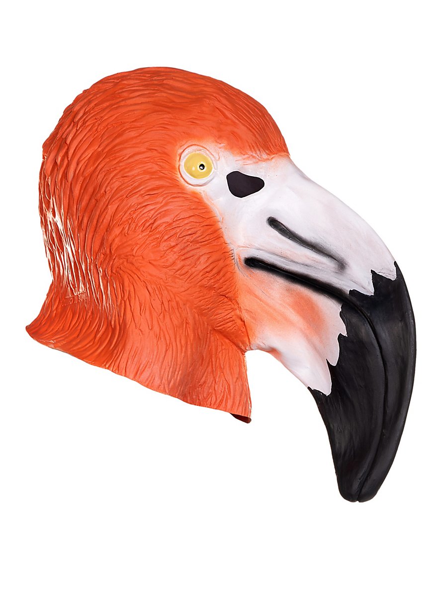Flamingo mask from latex - maskworld.com