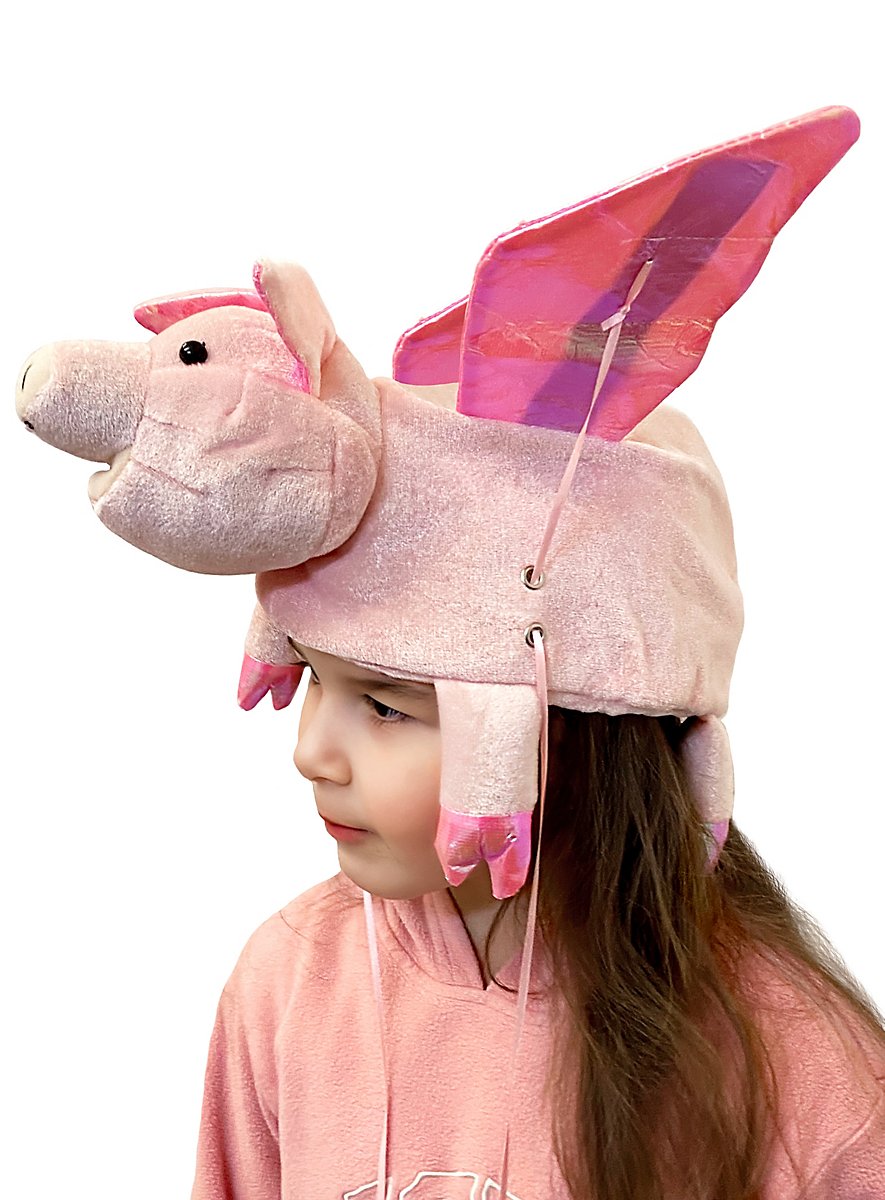 Flying pig headgear - maskworld.com