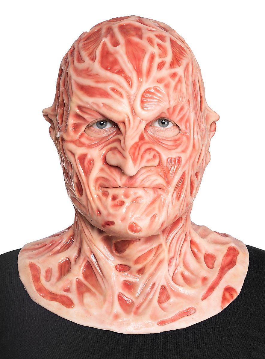 Freddy Nightmare Mask made of silicone - Deluxe - maskworld.com