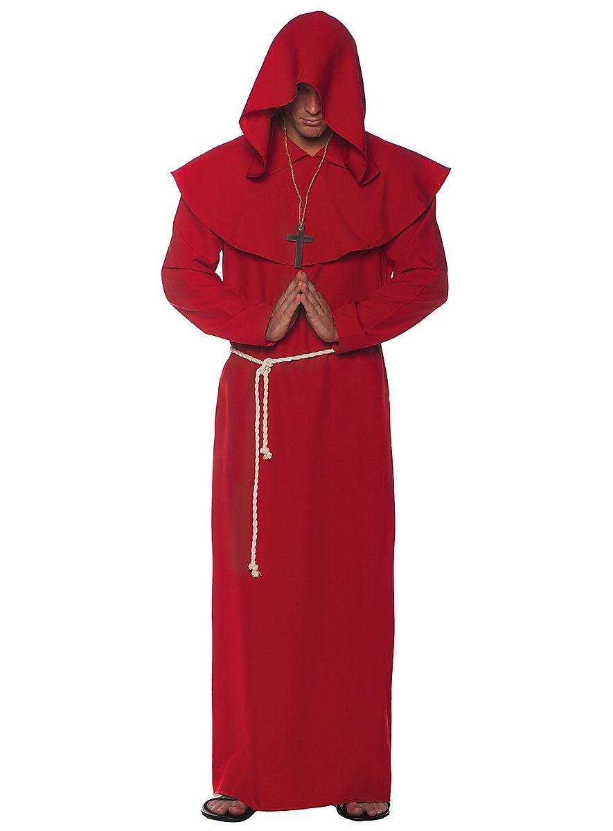 Friar costume red - maskworld.com