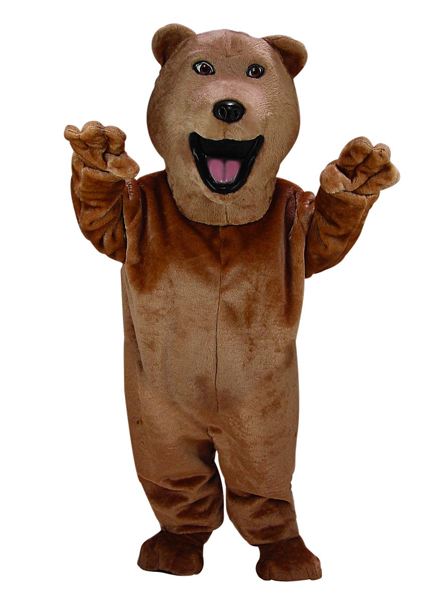 Funny Bear Mascot - maskworld.com