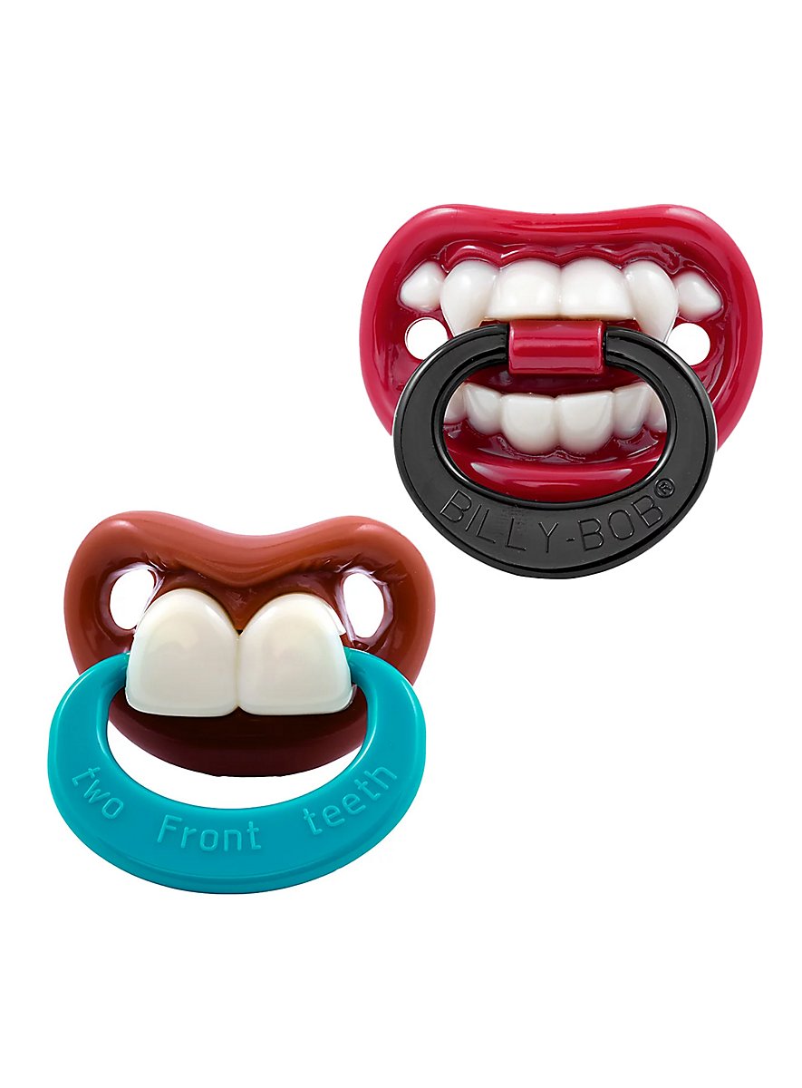 Funny pacifier Set of 2 - maskworld.com