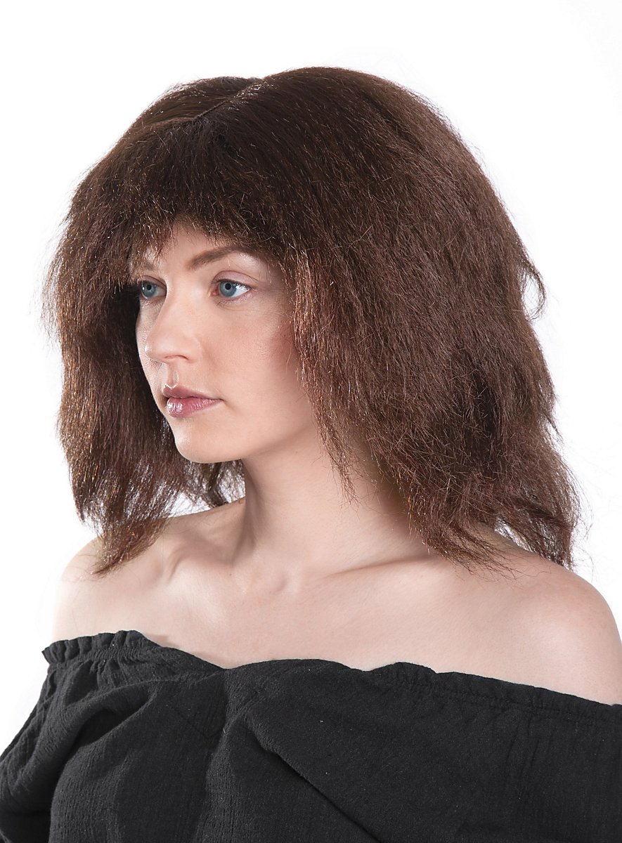 Fuzzy wig brown - maskworld.com
