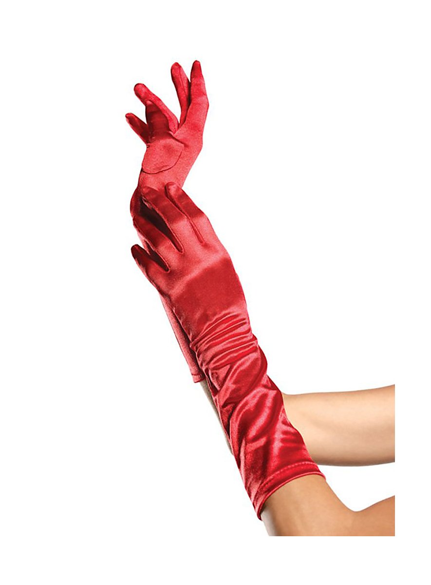 Gants années 20 rouge - maskworld.com