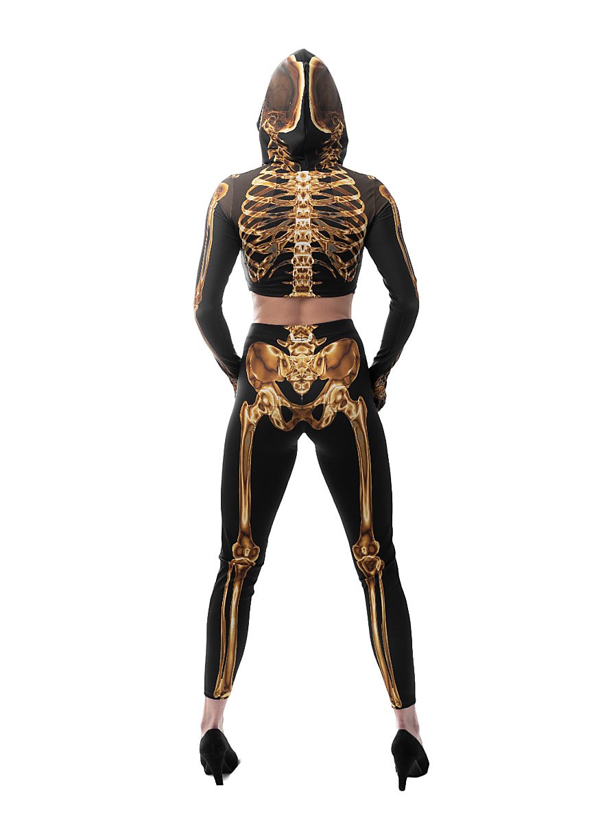 Golden Bones Skeleton Costume - maskworld.com
