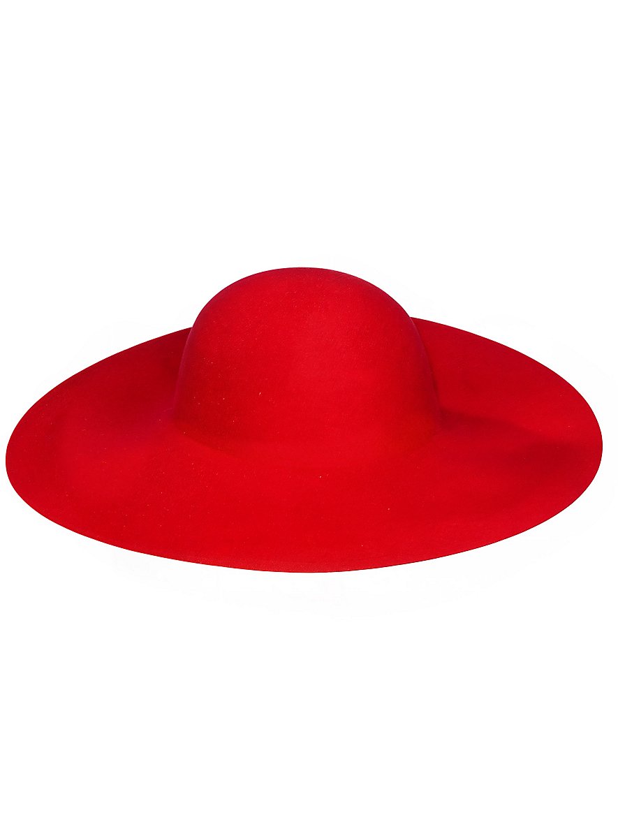 Gran Sombrero Flexible Rojo - maskworld.com