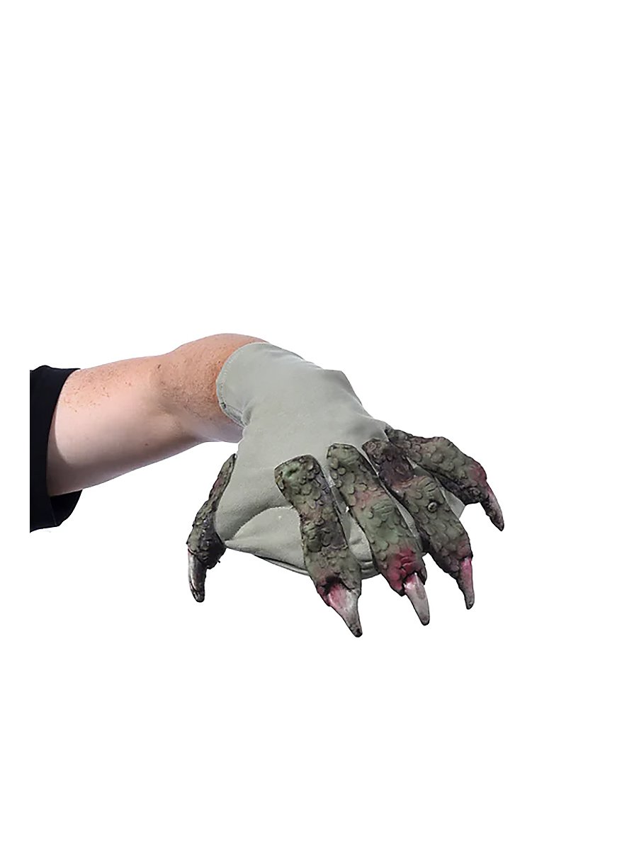 Guanti con artiglio da mostro della palude - maskworld.com