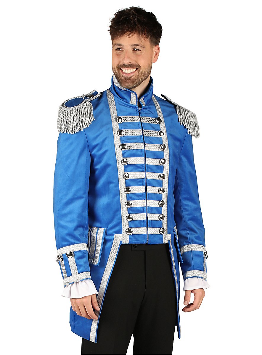 Guard Jacket for Men, Blue And Silver - maskworld.com