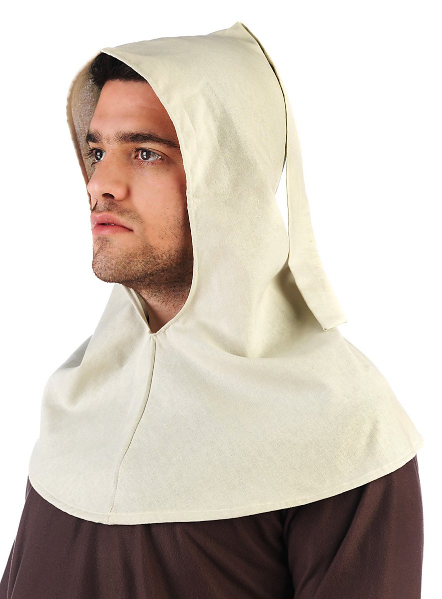 Gugel bianco naturale - maskworld.com