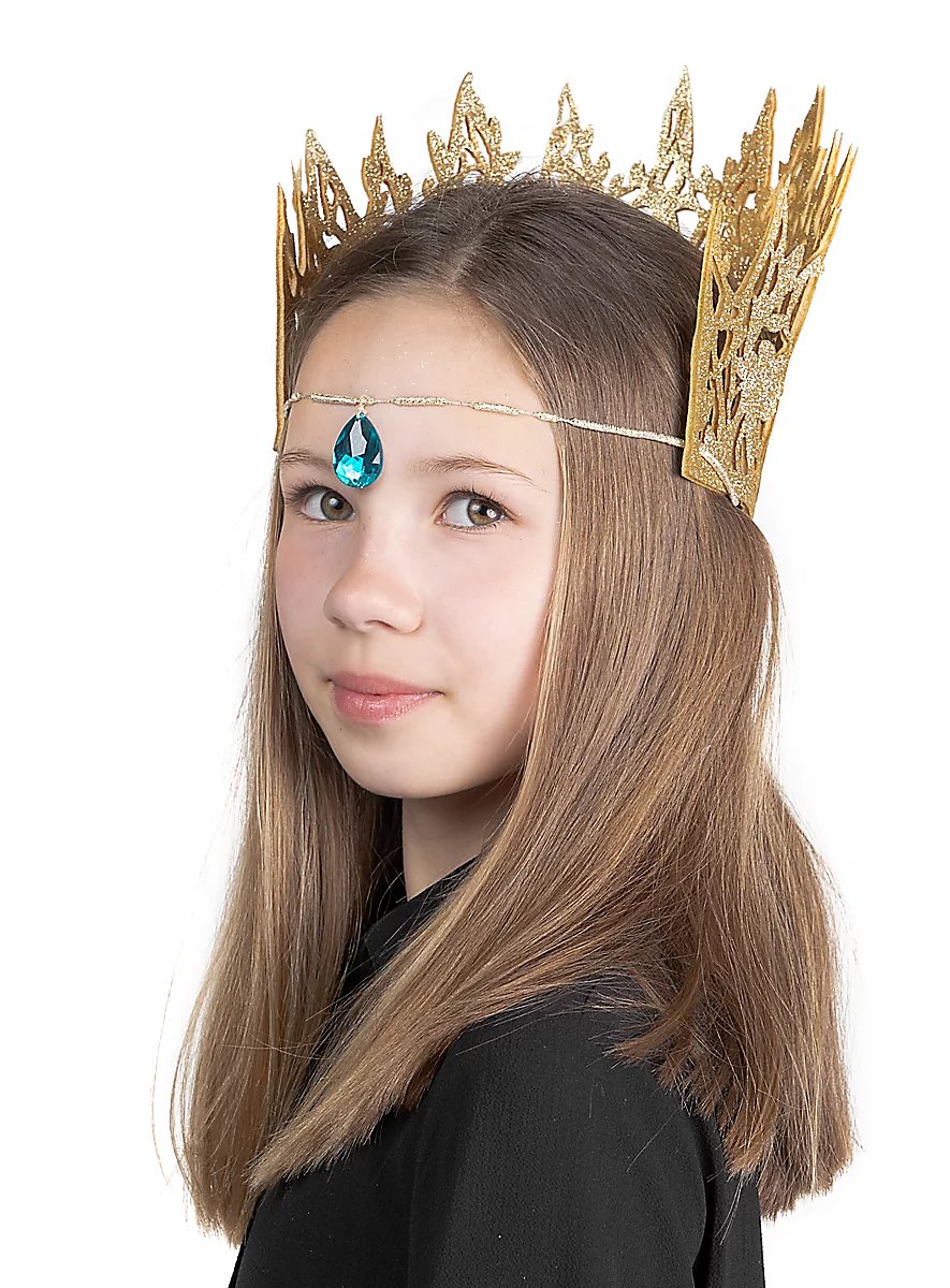 Halbkrone Glitzerfee für Kinder - maskworld.com