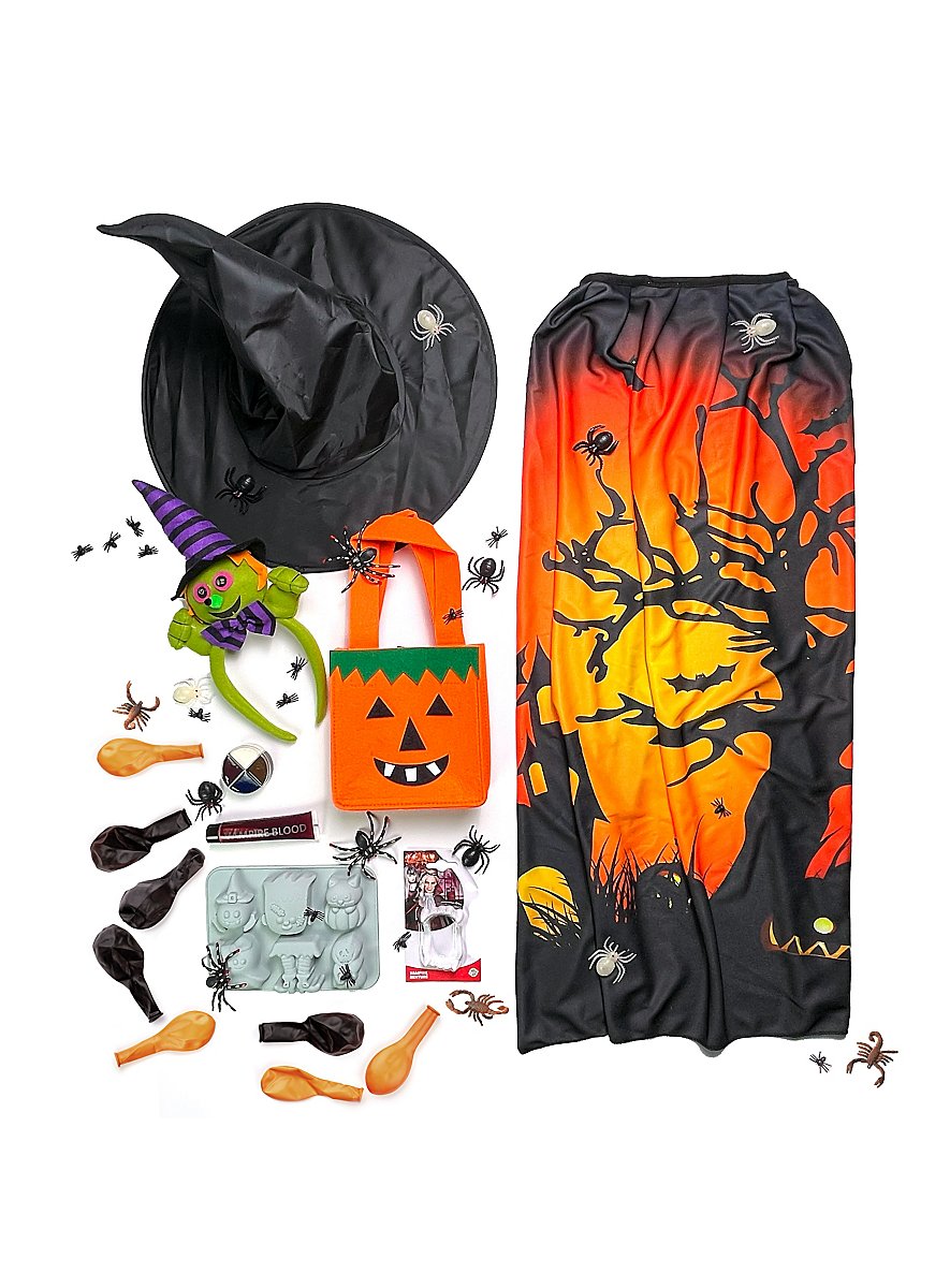 Halloween Children's Party Box 36-piece - maskworld.com