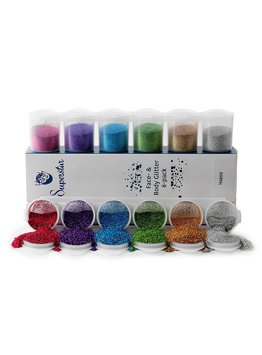 Happy Glitter Mix fin 90 ml - maskworld.com