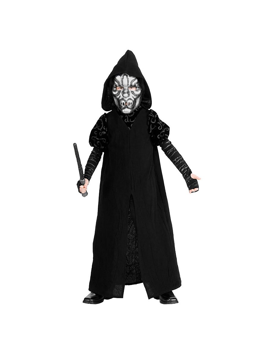 Harry Potter Death Eater Kids Costume Deluxe - maskworld.com