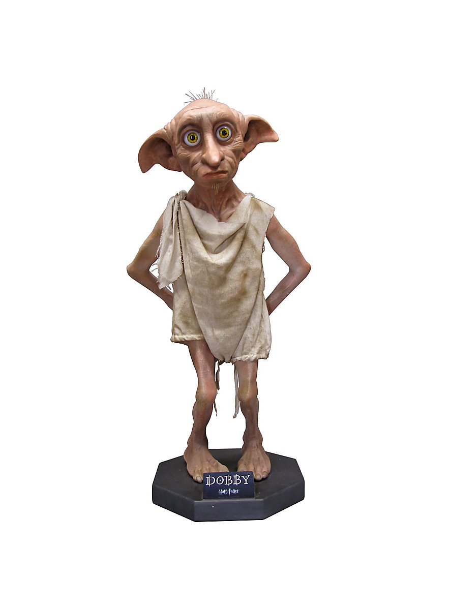 Harry Potter - Dobby auf Podest Life-Size Statue - maskworld.com