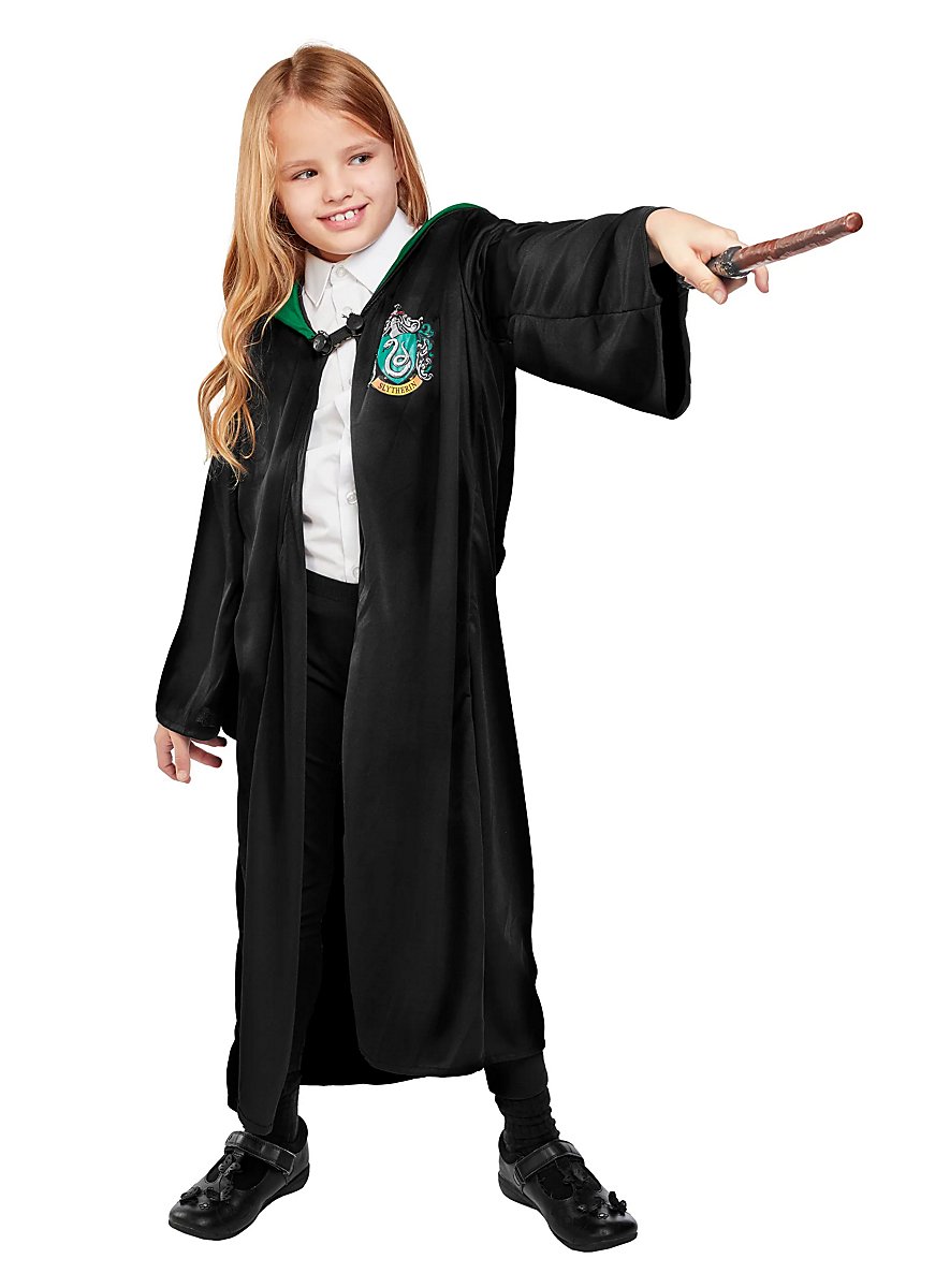 Harry Potter – Slytherin hooded robe for children - maskworld.com