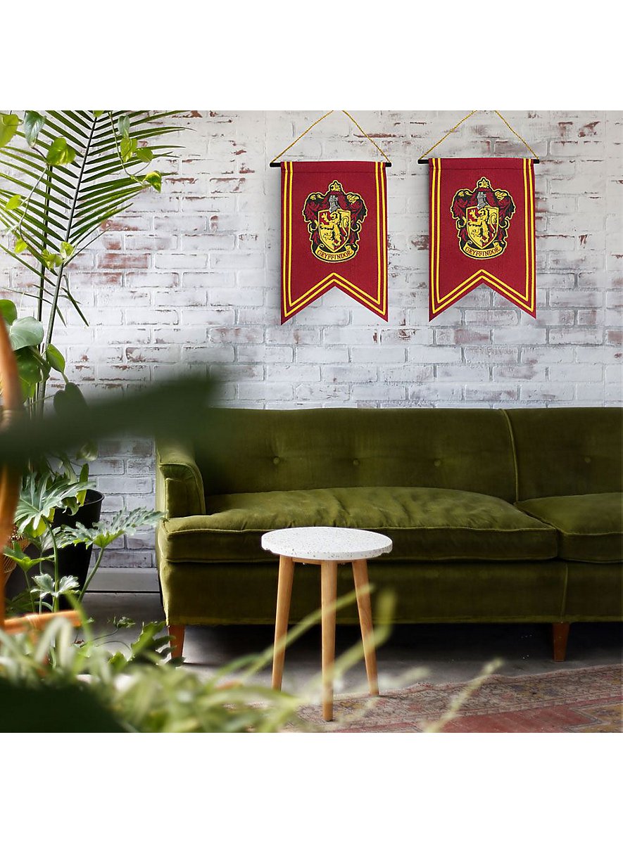 Harry Potter - Wall Banner Gryffindor 30 x 44 cm - maskworld.com