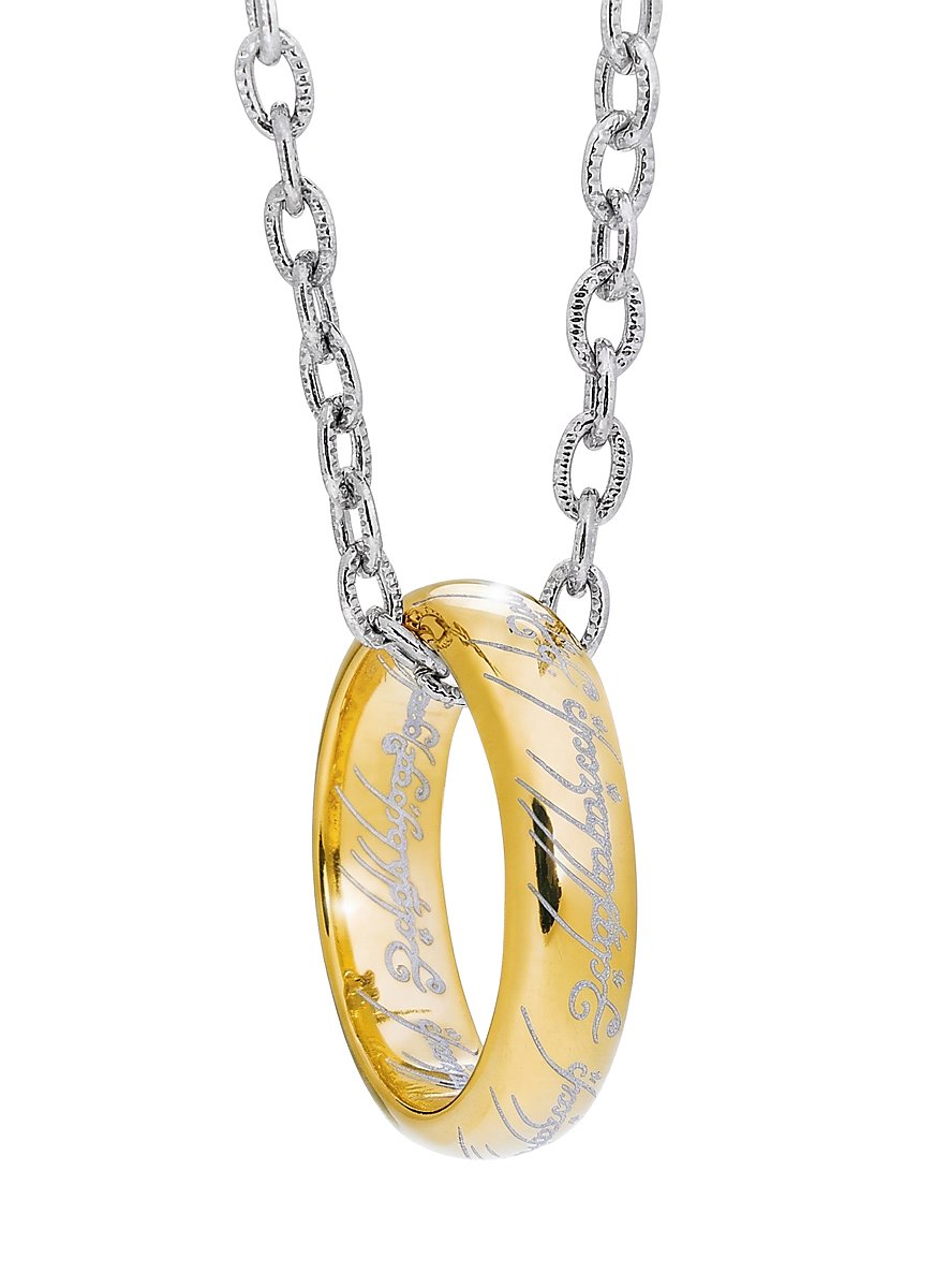 Herr der Ringe - Der Eine Ring vergoldet - maskworld.com