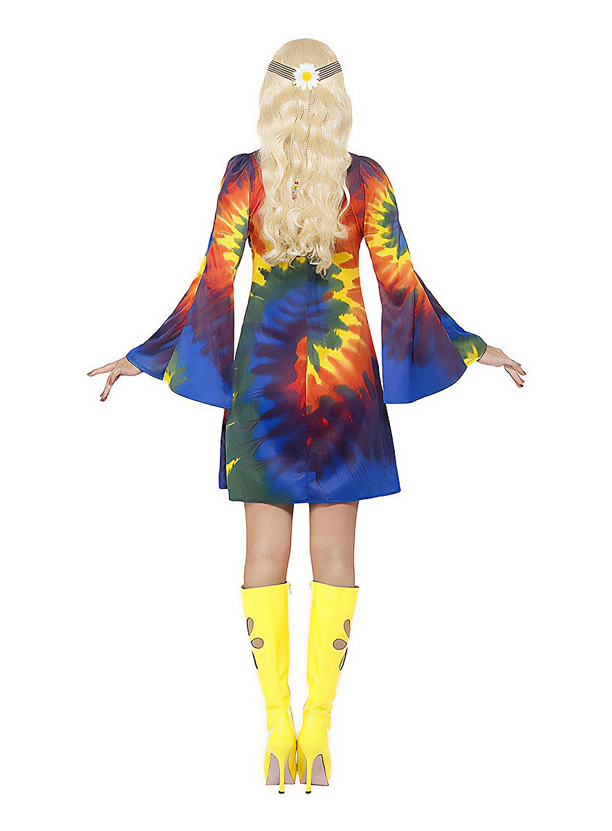 Hippie neon batik dress - maskworld.com