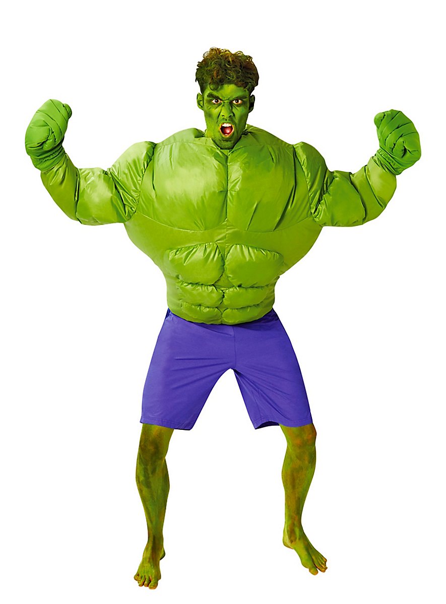 Hulk Opblaasbaar Kostuum - maskworld.com