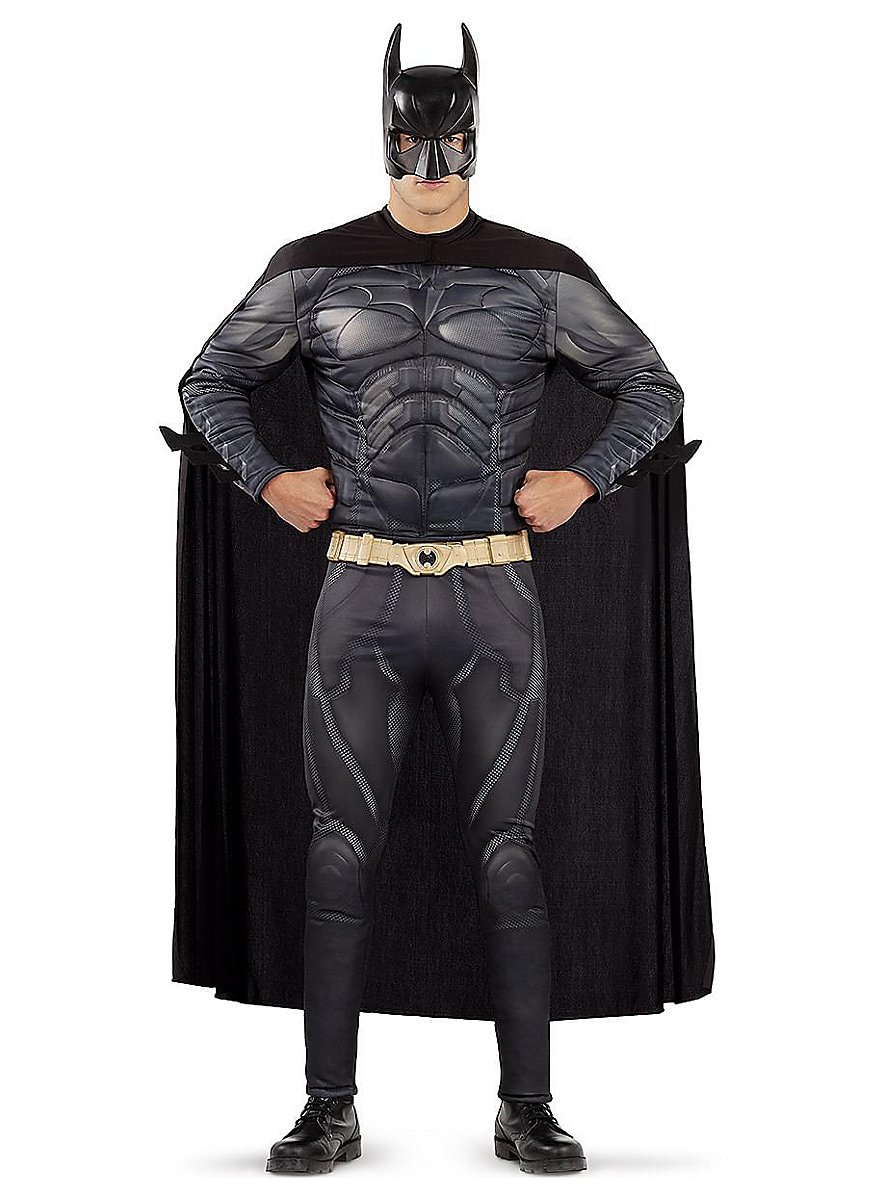 Il Cavaliere Oscuro - Costume da Batman con mantello XL - maskworld.com