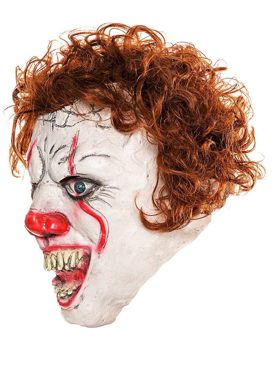 Irrer Horrorclown Maske - maskworld.com
