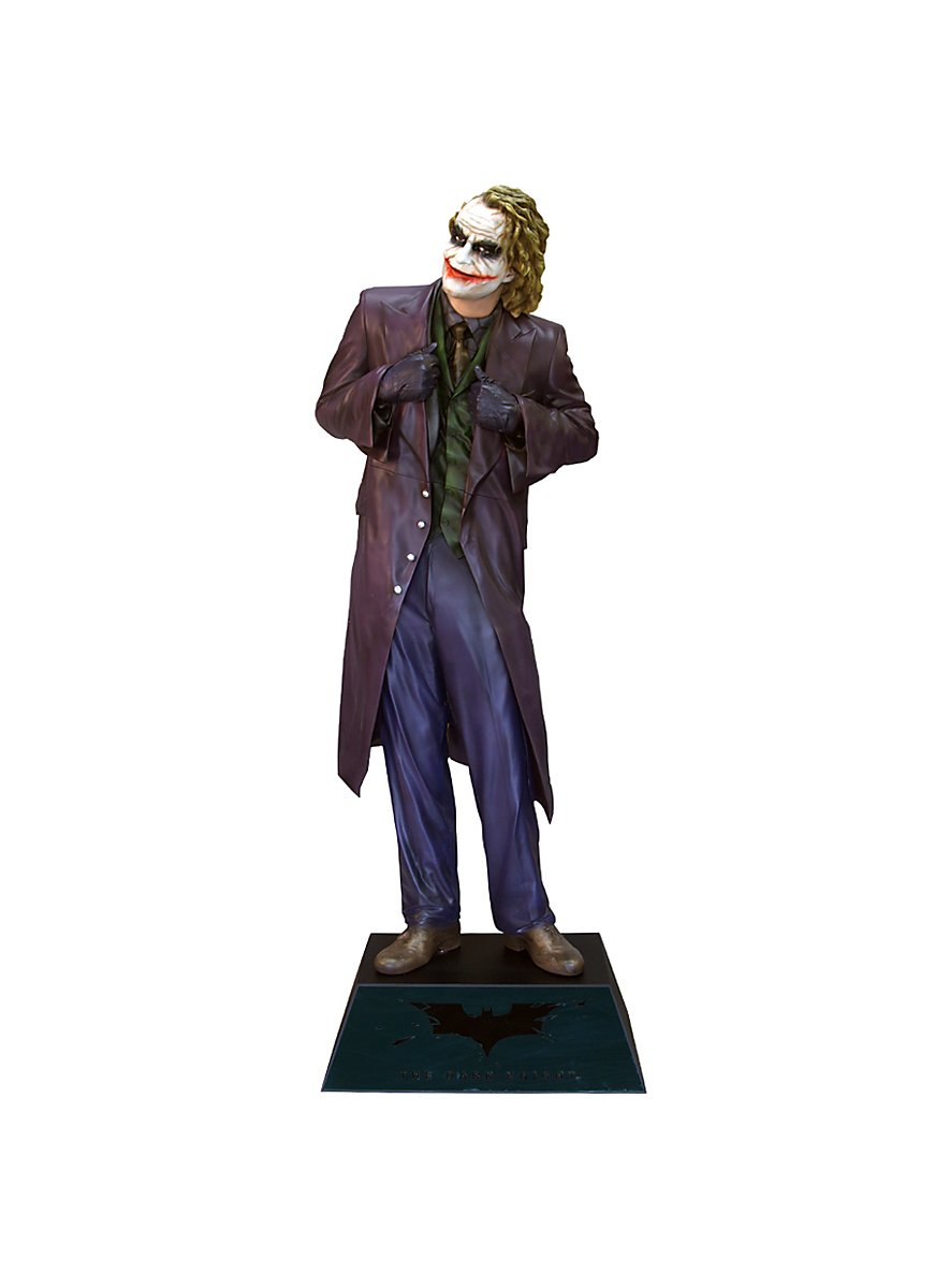 Joker - The Joker (The Dark Knight) Life-Size Statue - maskworld.com