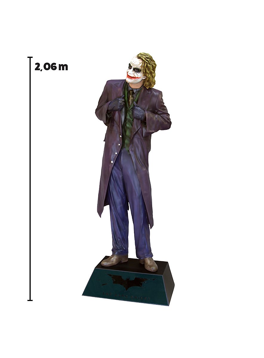 Joker - The Joker (The Dark Knight) Life-Size Statue - maskworld.com
