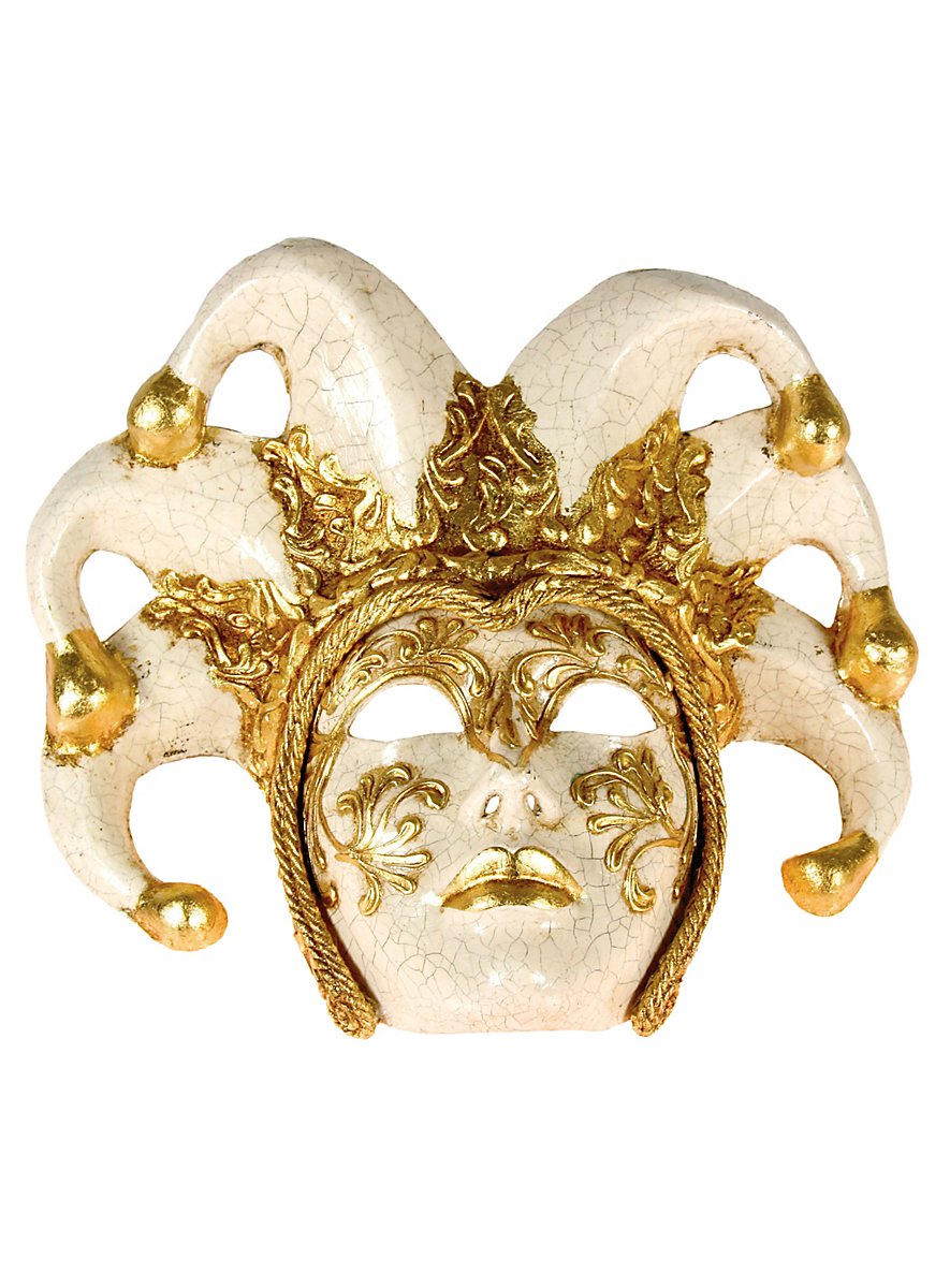 Jolly Composto Craquele - Venetiaans Masker - maskworld.com