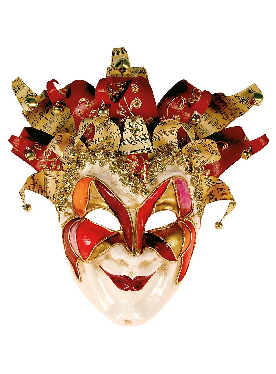 Jolly Grande rosso - Maschera veneziana - maskworld.com