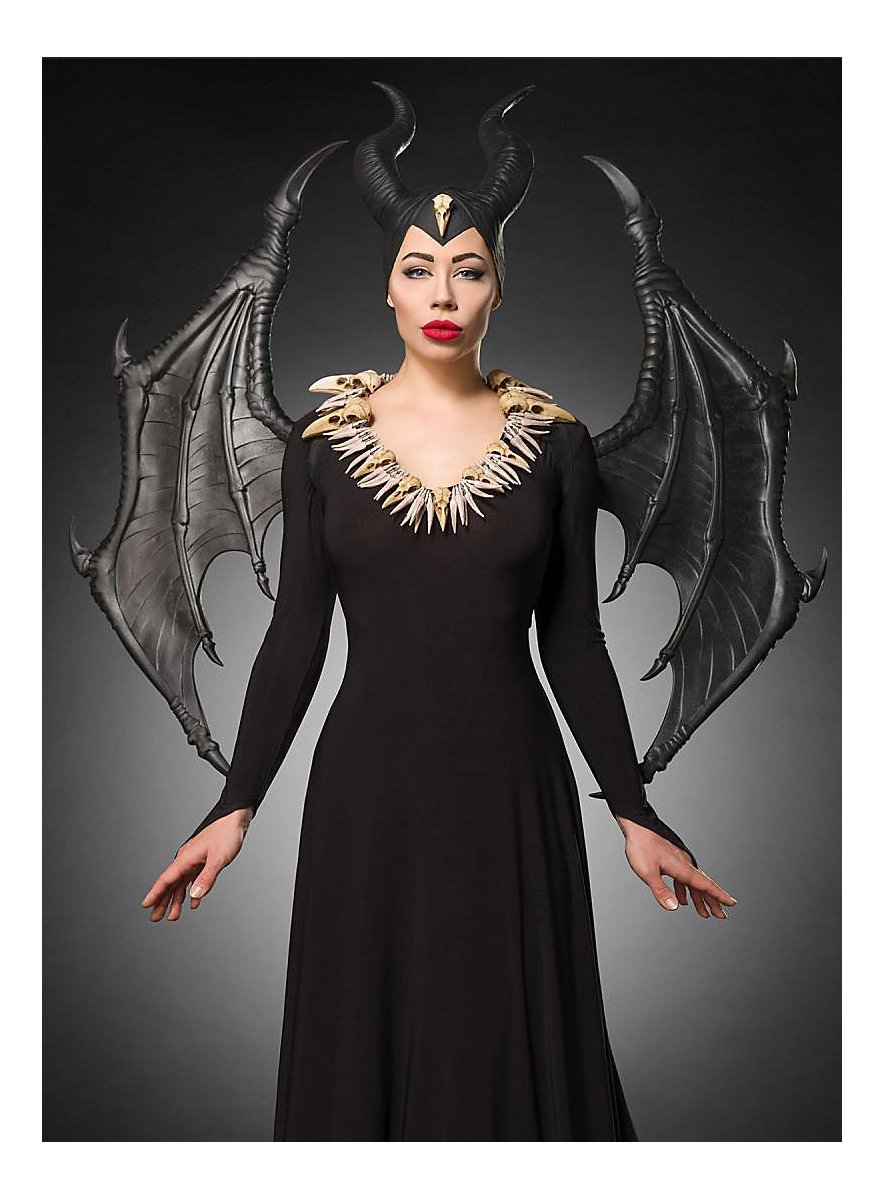 King Dragon Rubber Wing Black - maskworld.com